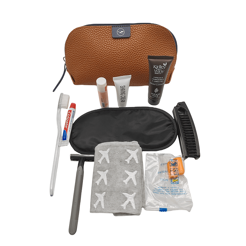 Lufthansa Amenity Kit | Shantou Luoyi | Airlines amenity kit, Inflight ...